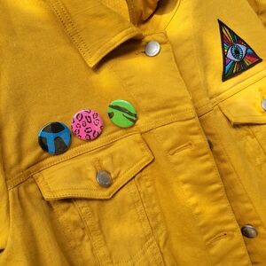 Coldwater Creek | Jackets & Coats | Upcycled Evil Eye Jacket | Poshmark